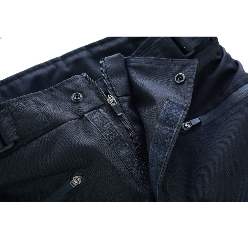 Tuff Gear Motorbike Waterproof Armoured Textile Pants - Adventure (Bla